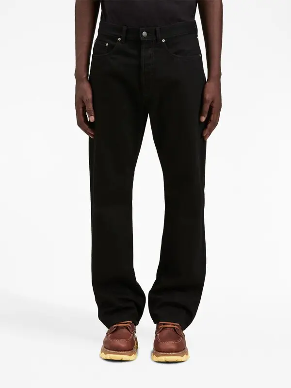 Palm Angels Logo-embroidered Denim Jeans