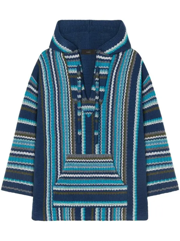 Alanui Ushuaia Stories" Knitted Baja Hoodie