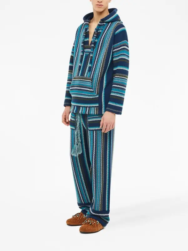 Alanui Ushuaia Stories" Knitted Baja Hoodie