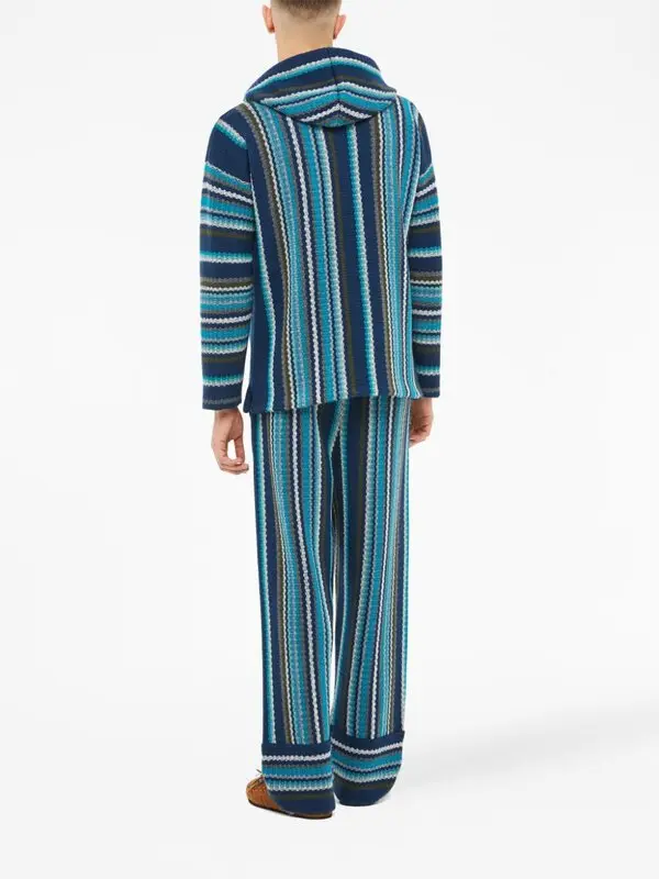 Alanui Ushuaia Stories" Knitted Baja Hoodie