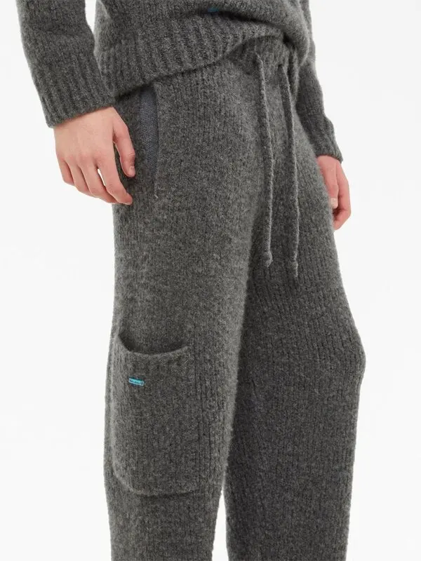 Alanui Knitted Straight-leg Trousers