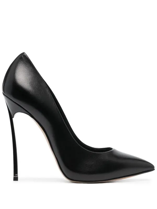 Casadei Pointed-toe 110mm Leather Pumps