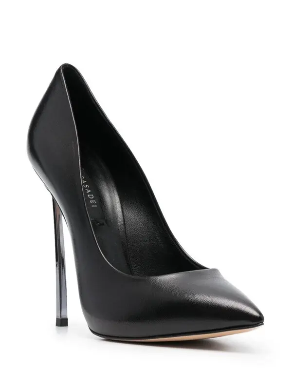 Casadei Pointed-toe 110mm Leather Pumps