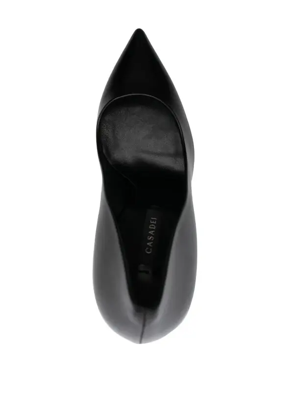 Casadei Pointed-toe 110mm Leather Pumps
