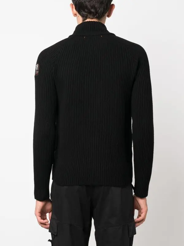 PARAJUMPERS Olmo Waffle-knit Quilted Jacket