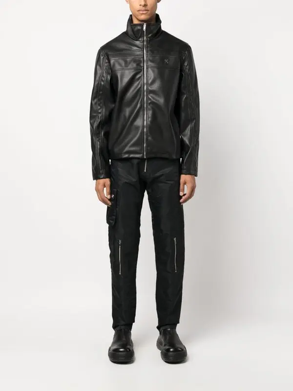 GMBH High-neck Zip-up Jacket