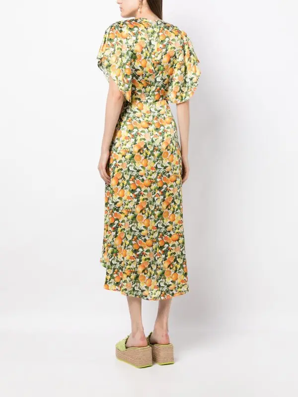 Stella McCartney Printed Silk Dress - Multicolour