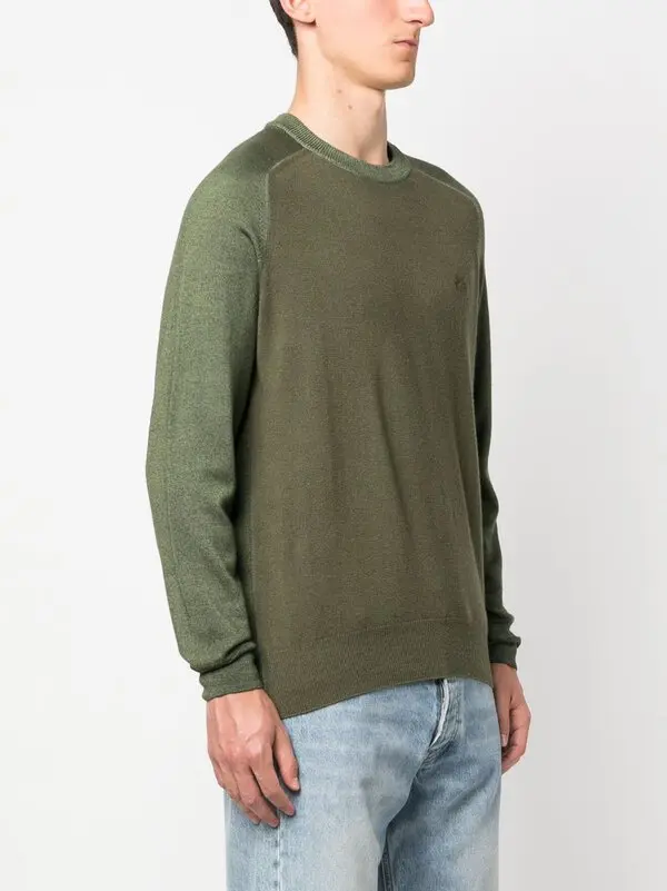 Etro Logo-embroidered Virgin Wool Sweater