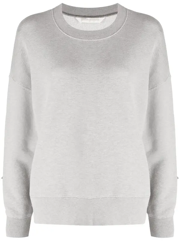 Palm Angels Logo-print Star-patch Cotton Sweatshirt