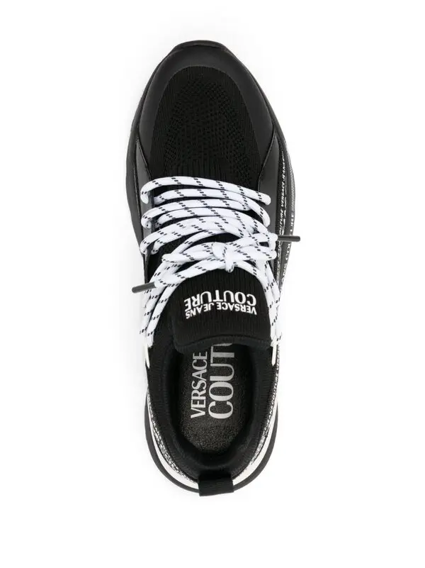 Versace Logo-print Low-top Sneakers