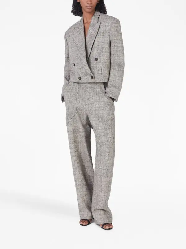 Stella McCartney Tapered-leg Wool Trousers