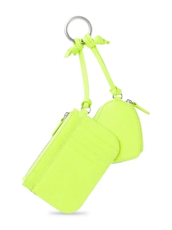 バッグ BALENCIAGA le cagole charm BALENCIAGA】グレー ホワイト LE CAGOLE チャーム ガーリー