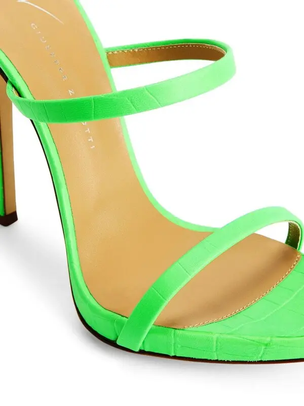 GIUSEPPE ZANOTTI Darsey High Heel Sandals - Green