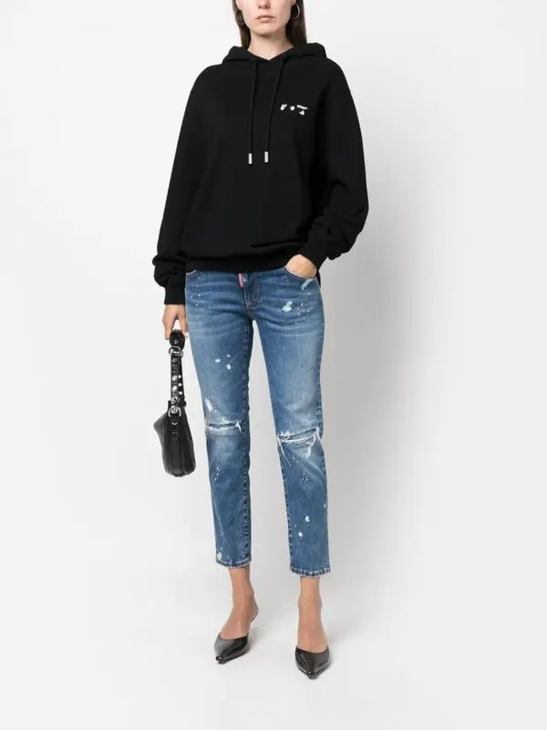 Dsquared2 Cropped Skinny Jeans