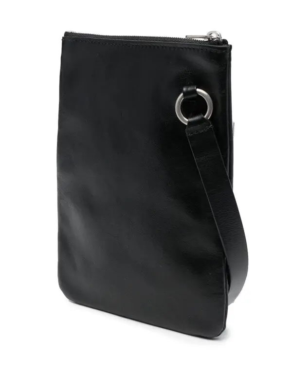 JIL SANDER Leather Messenger Bag