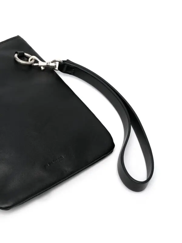 JIL SANDER Leather Messenger Bag