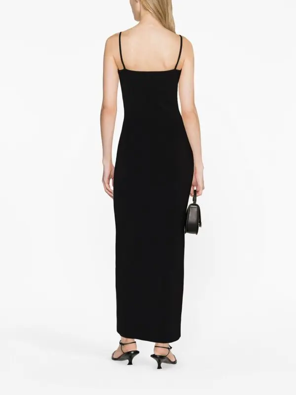 Christopher Esber Salacia Plunge Maxi Dress - Black