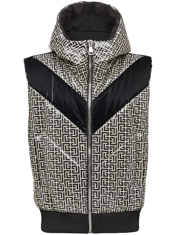Balmain Monogram Puffer Gilet