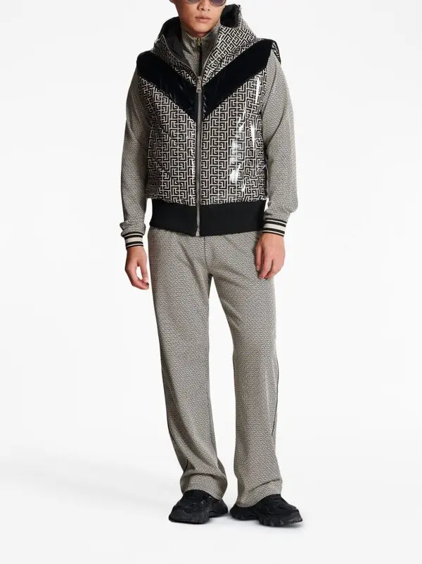 Balmain Monogram Puffer Gilet