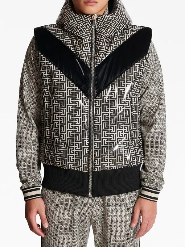 Balmain Monogram Puffer Gilet