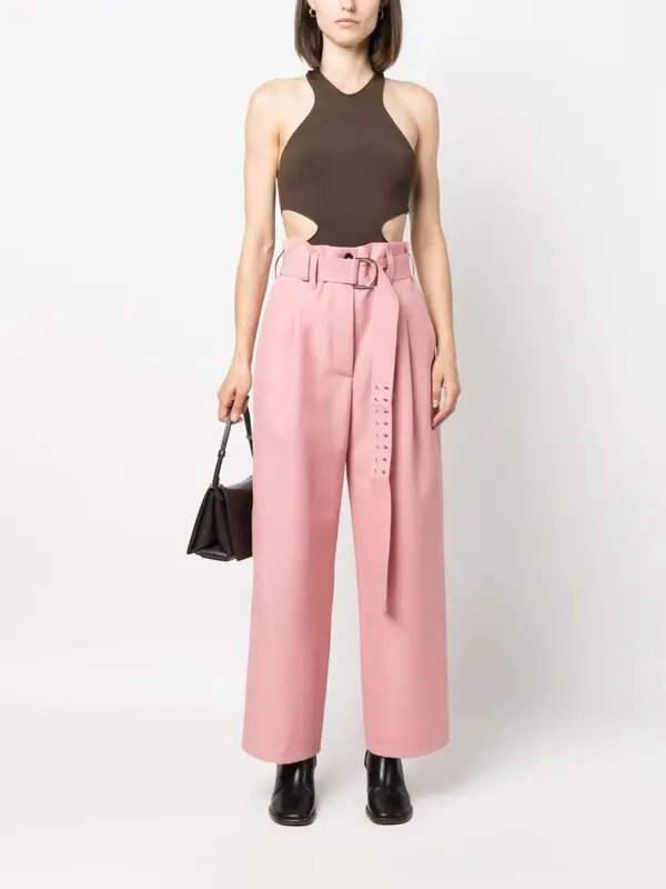 Philosophy Di Lorenzo Serafini Belted Wide-leg Trousers