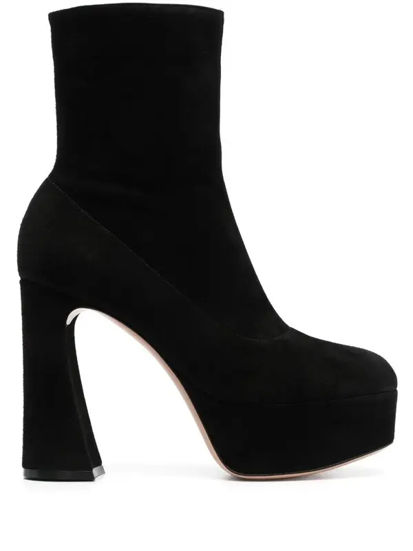 GIANVITO ROSSI Riccam 120mm Platform Boots
