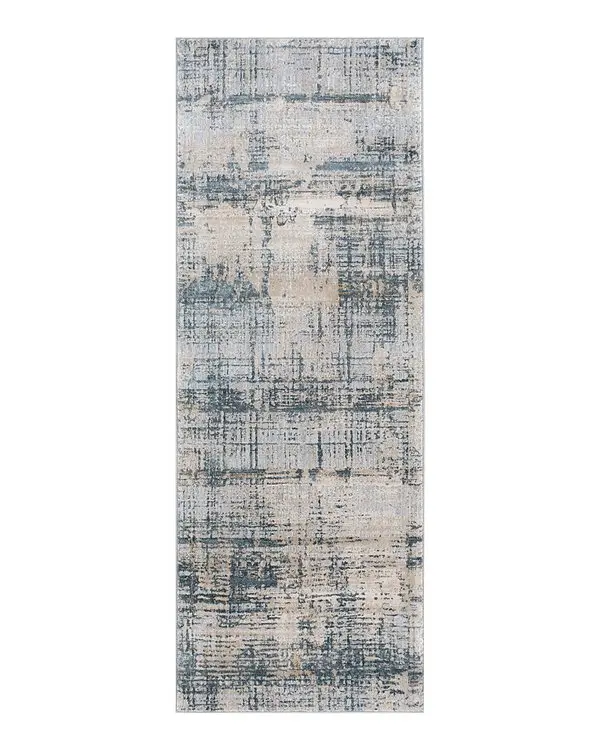 Livabliss Brunswick Bwk-2300 Runner Area Rug, 2'7 X 7'3 - Blue/sage