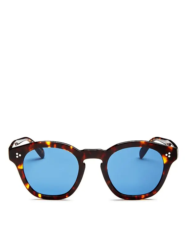 Oliver Spencer Boudreau Sunglasses 48mm - Tortoise/blue