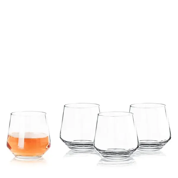 GODINGER Marmont Double Old-fashioned Glass, Set Of 4 - Clear