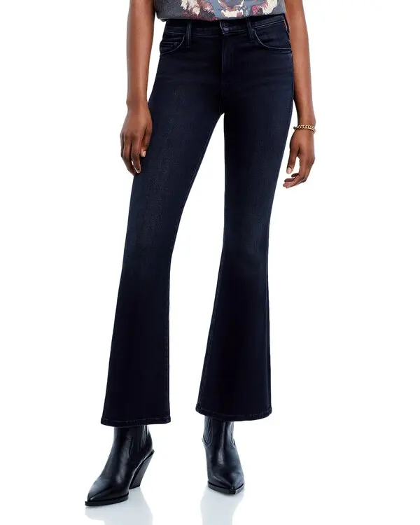 MOTHER The Weekender Mid Rise Flared Jeans