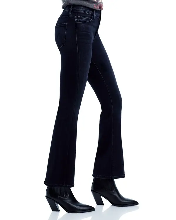 MOTHER The Weekender Mid Rise Flared Jeans