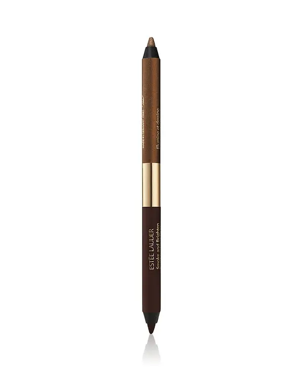 Estée Lauder Smoke And Brighten Kajal Eyeliner Duo - Dark Chocolate/rich Bronze