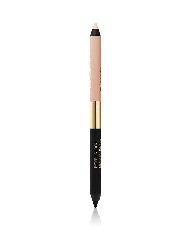 Estée Lauder Smoke And Brighten Kajal Eyeliner Duo - Noir/cream