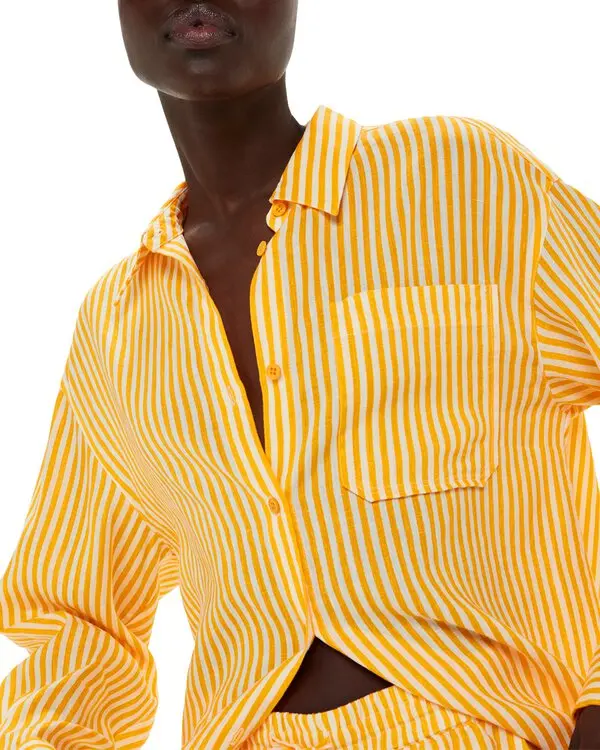 Whistles Sunshine Stripe Shirt