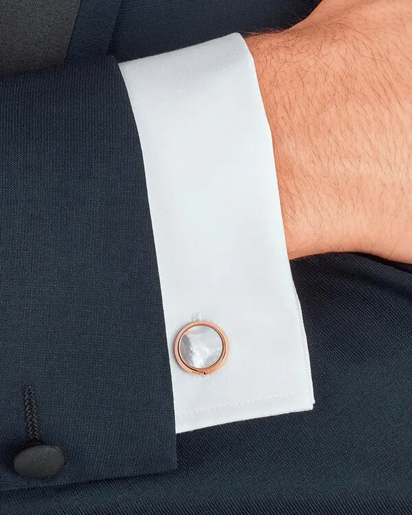 Montblanc Mother-of-pearl Cufflinks - Silver