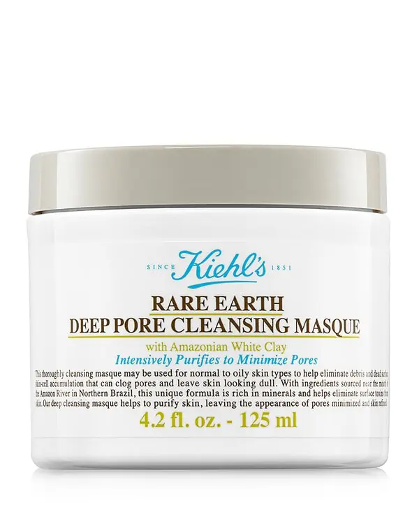KIEHL'S SINCE 1851 Rare Earth Deep Pore Minimizing Cleansing Clay Mask 4.2 Oz - No Color