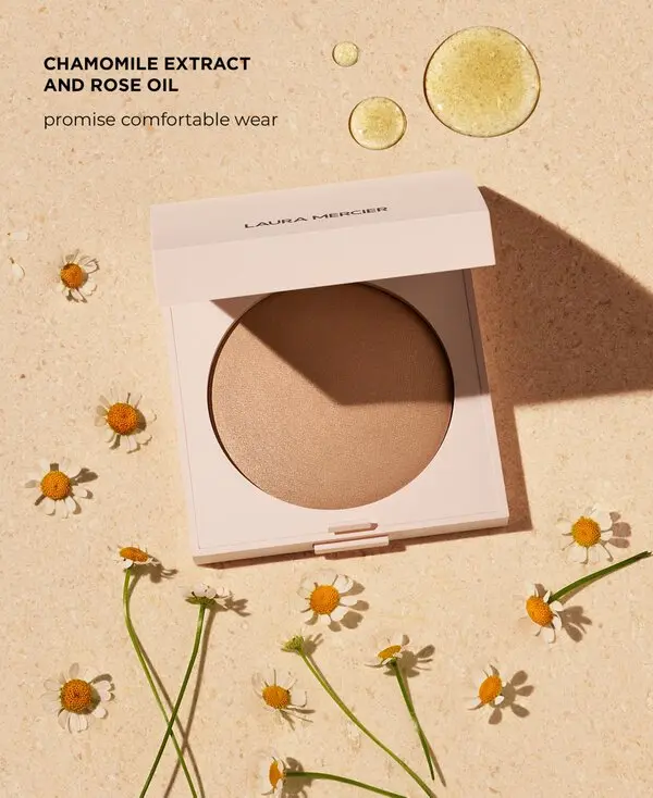 Laura Mercier Real Flawless Luminous Perfecting Talc-free Pressed Powder - Translucent Honey