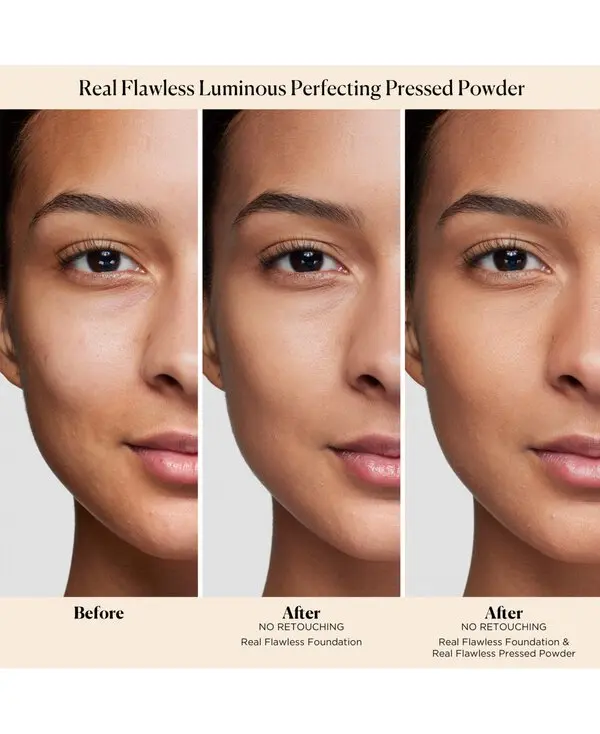 Laura Mercier Real Flawless Luminous Perfecting Talc-free Pressed Powder - Translucent Honey