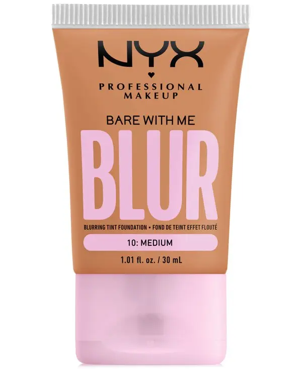 NYX PROFESSIONAL MAKEUP Bare With Me Blur Tint Foundation - Medium