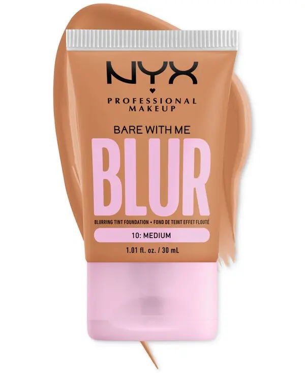 NYX PROFESSIONAL MAKEUP Bare With Me Blur Tint Foundation - Medium