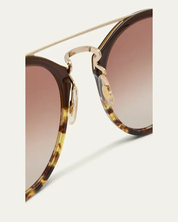 Oliver Spencer Remick Aviator Sunglasses