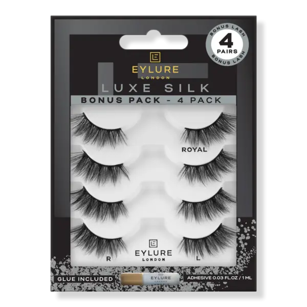 EYLURE Luxe Silk Royal Eyelashes Multipack - One-color