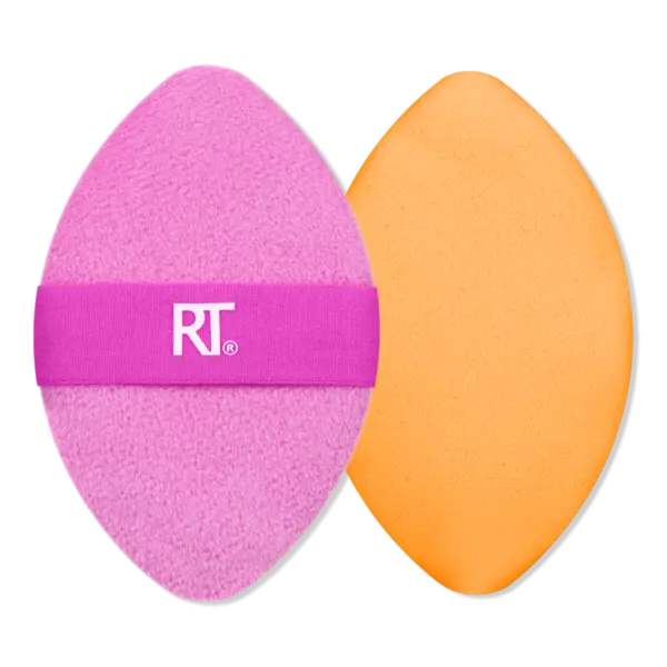 REAL TECHNIQUES Miracle 2-in-1 Dual Sided Powder Puff - One-color