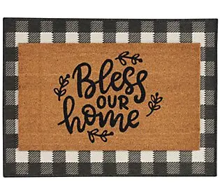 NOURISON HOME Layered 2-piece Coir & Woven Seasonal Doormats - One-color
