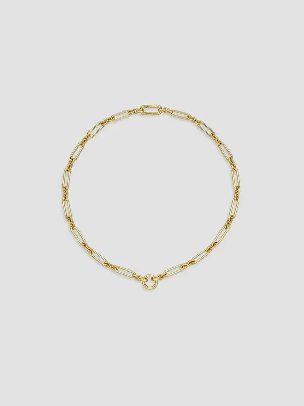 David Yurman Lexington Chain Necklace In 18k Yellow