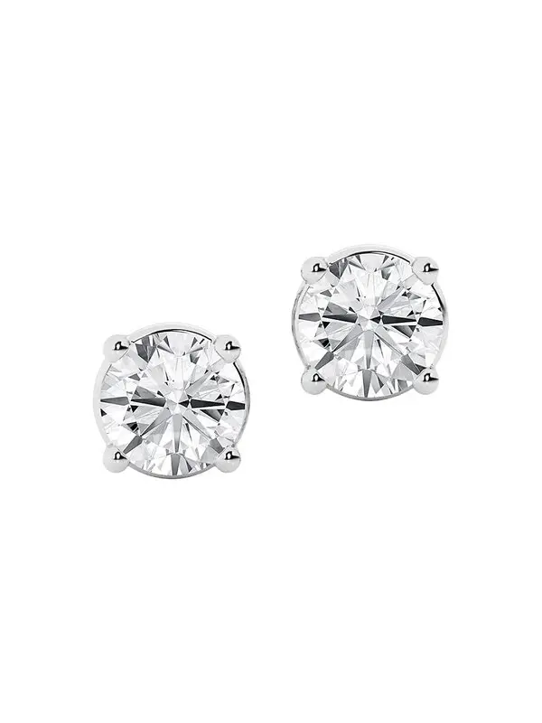 Saks Fifth Avenue Collection 14k Gold & Diamond 4-prong Stud Earrings/0-8.00 Tcw