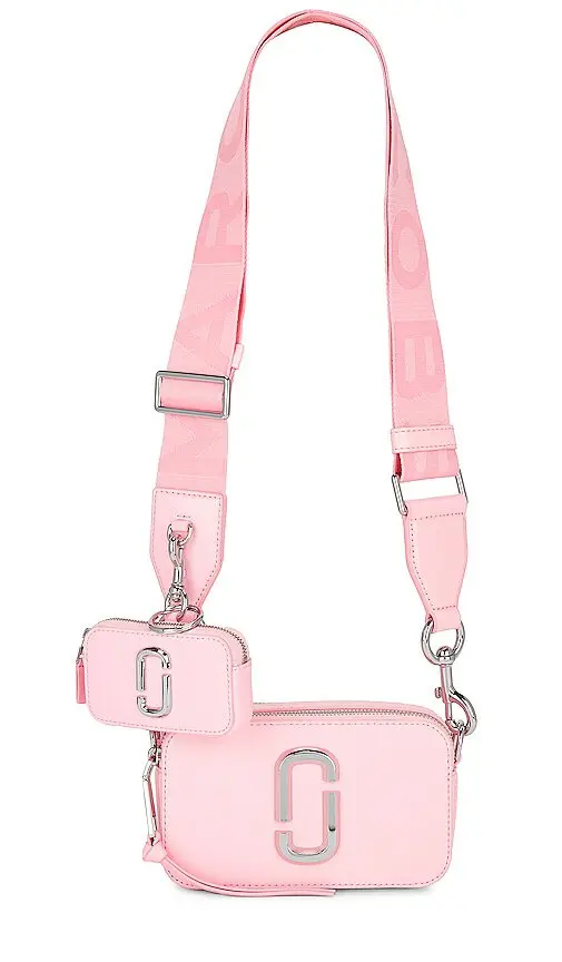 Marc Jacobs Snapshot Bag Pink Strap MARC JACOBS The Snapshot Bag