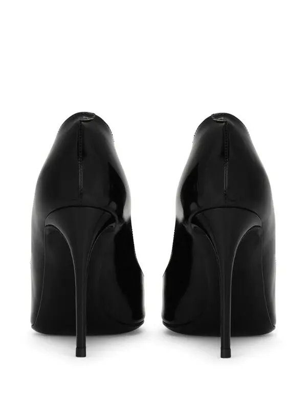 Dolce & Gabbana Logo-lettering Leather Pumps