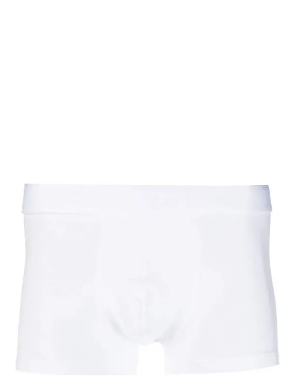 Sunspel Logo-print Jersey Boxers - White