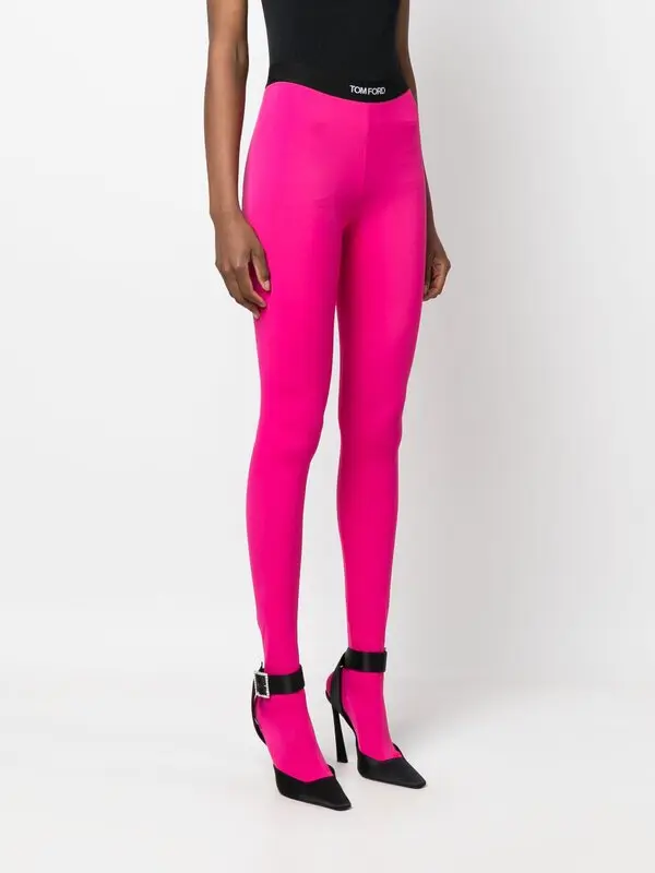 TOM FORD Logo-waistband Leggings